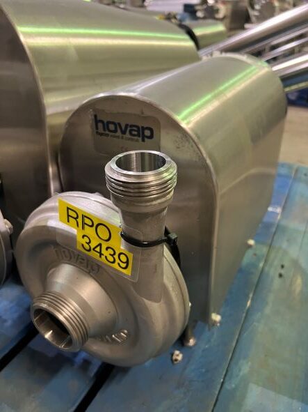 Used 1.5kW Hovap HP/1515/125 Centrifugal Pump | Tanks and Vessels
