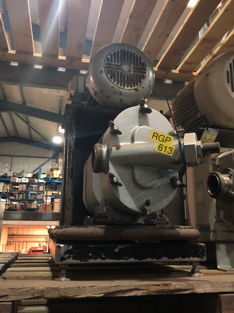 Used 7.5kw SSP AP 300 ND Rotary Lobe Pump | Tanks and Vessels