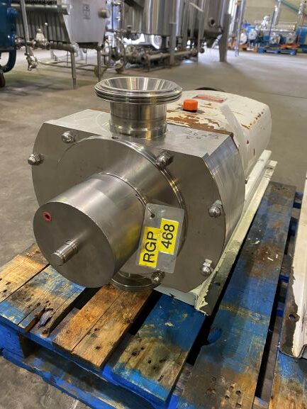 Used 15kW Ibex MOG 732/H Hygienic Rotary Lobe Pump | Tanks and Vessels