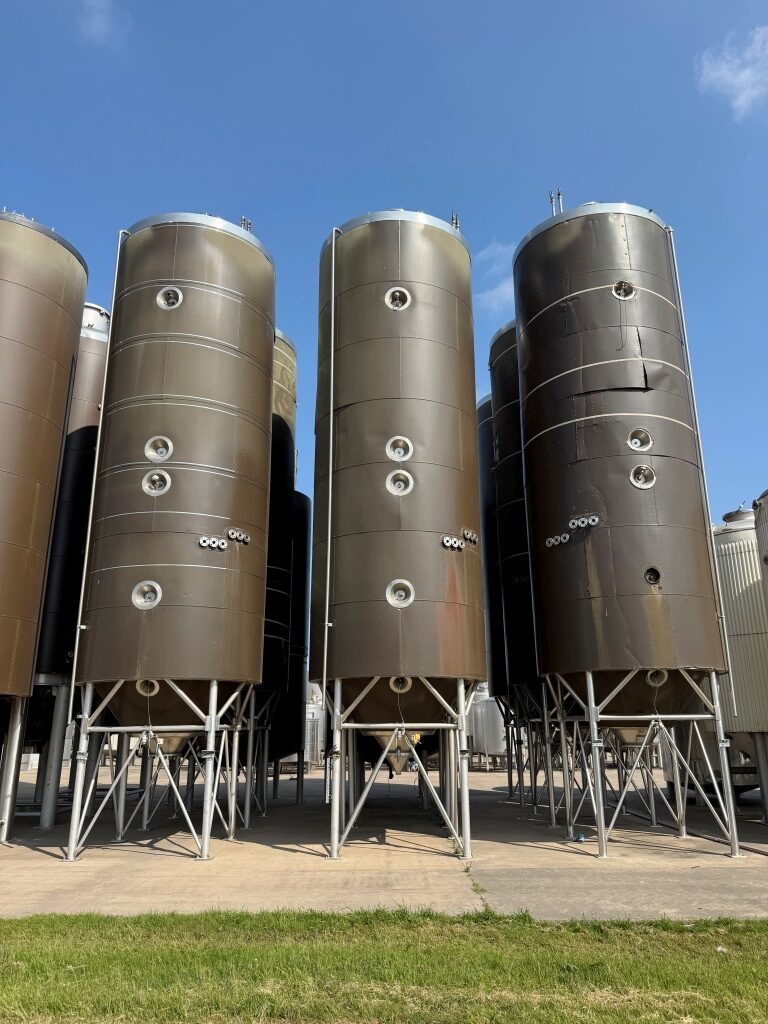 Used 49600 Litre / 10913 Gallon MAX Vertical Stainless Steel Insulated ...