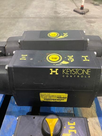 Used Keystone F79U-036M Single Acting Pneumatic Actuator | Tanks and ...