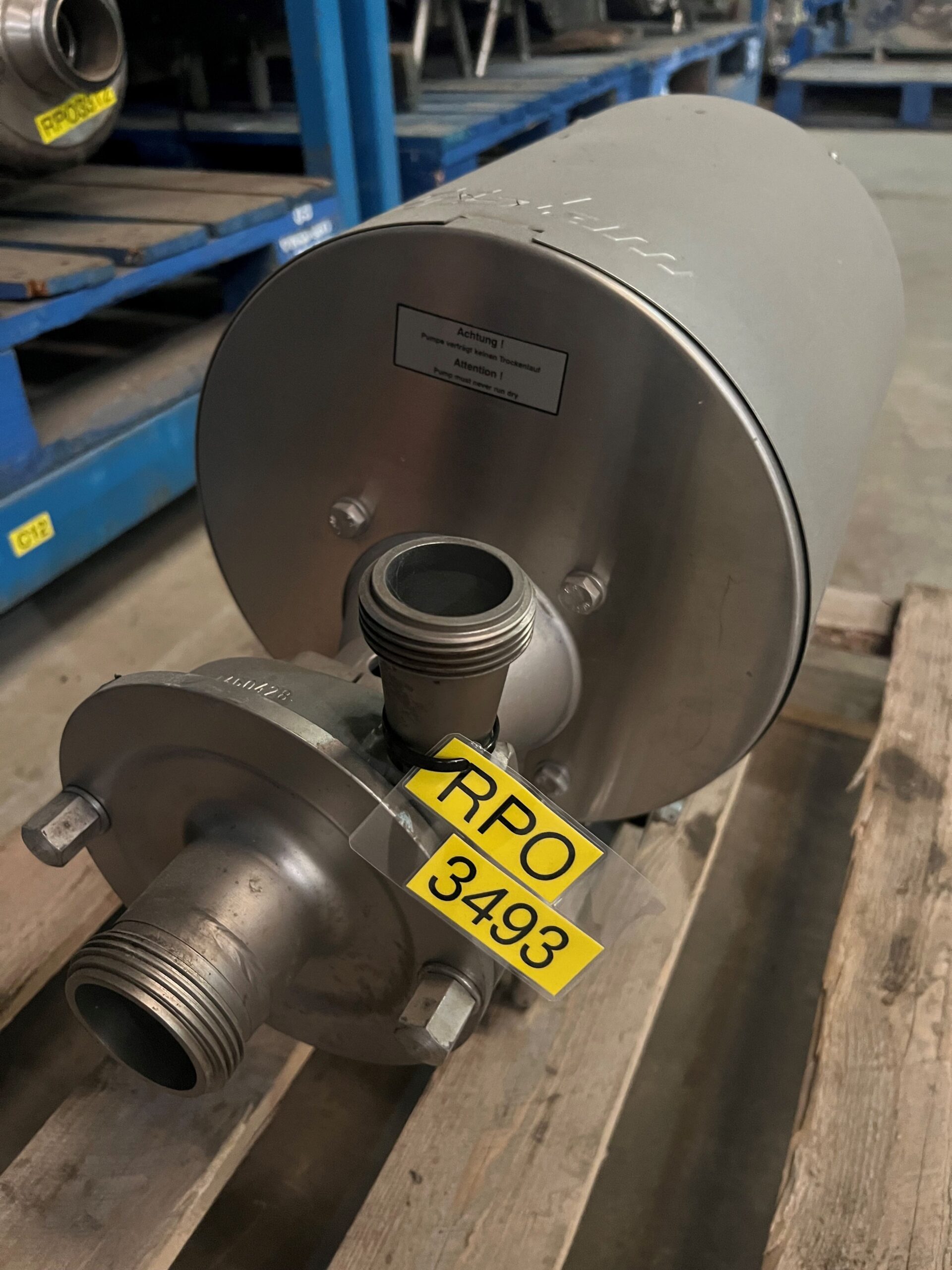Used Fristam FPE 713/130A 1.1kW Centrifugal Pump | Tanks and Vessels