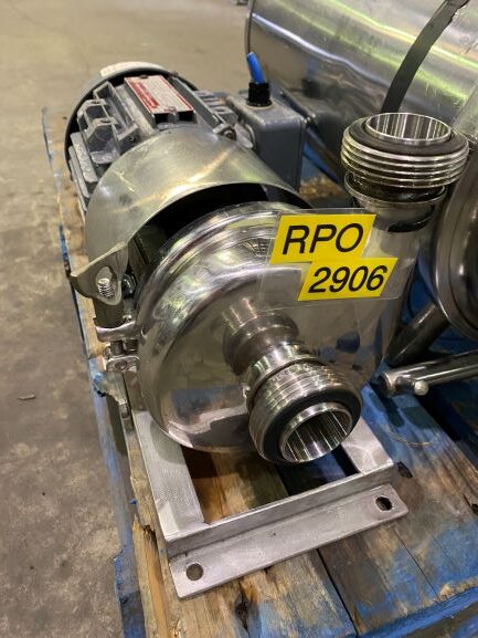 Used 0.75kw Tri Clover C114-40 Centrifugal Pump | Tanks and Vessels