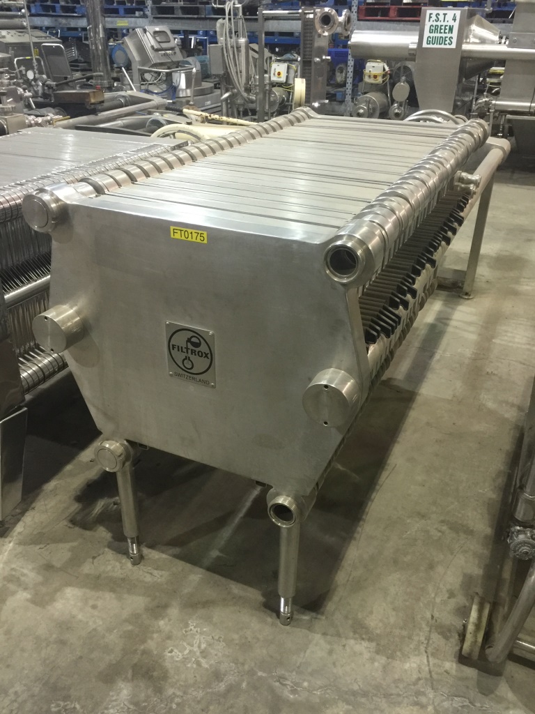 Used Filtrox Novox 600 x 600 mm Plate & Frame Filter Press | Tanks and ...