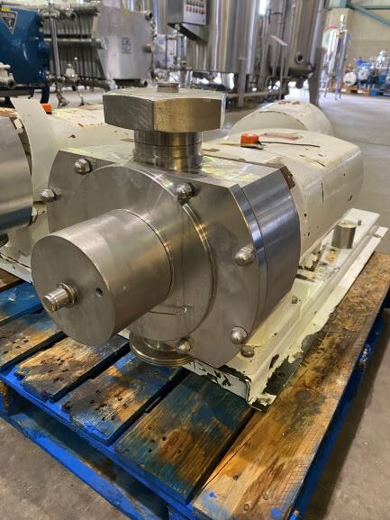 Used 15kW Ibex MOG 732/H Hygienic Rotary Lobe Pump | Tanks and Vessels