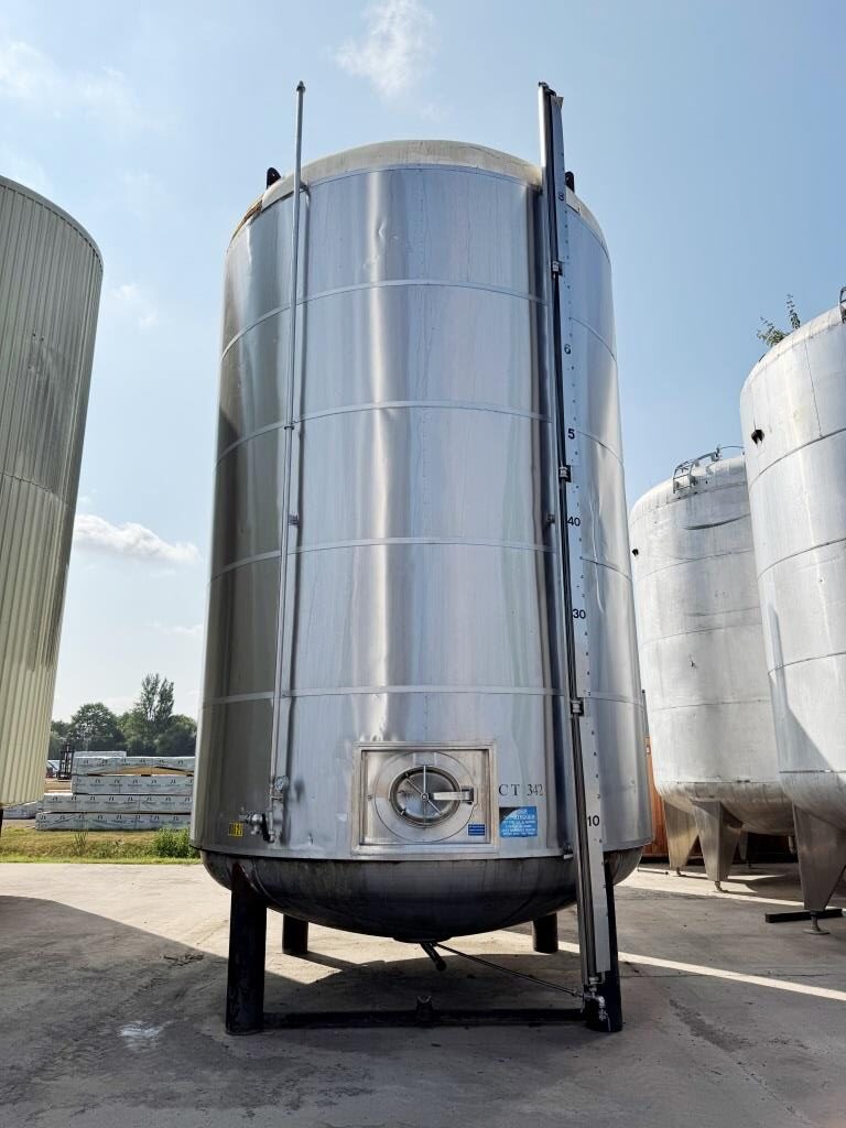 Used 85100 Litre / 18723 Gallons (GROSS) Vertical Stainless Steel ...